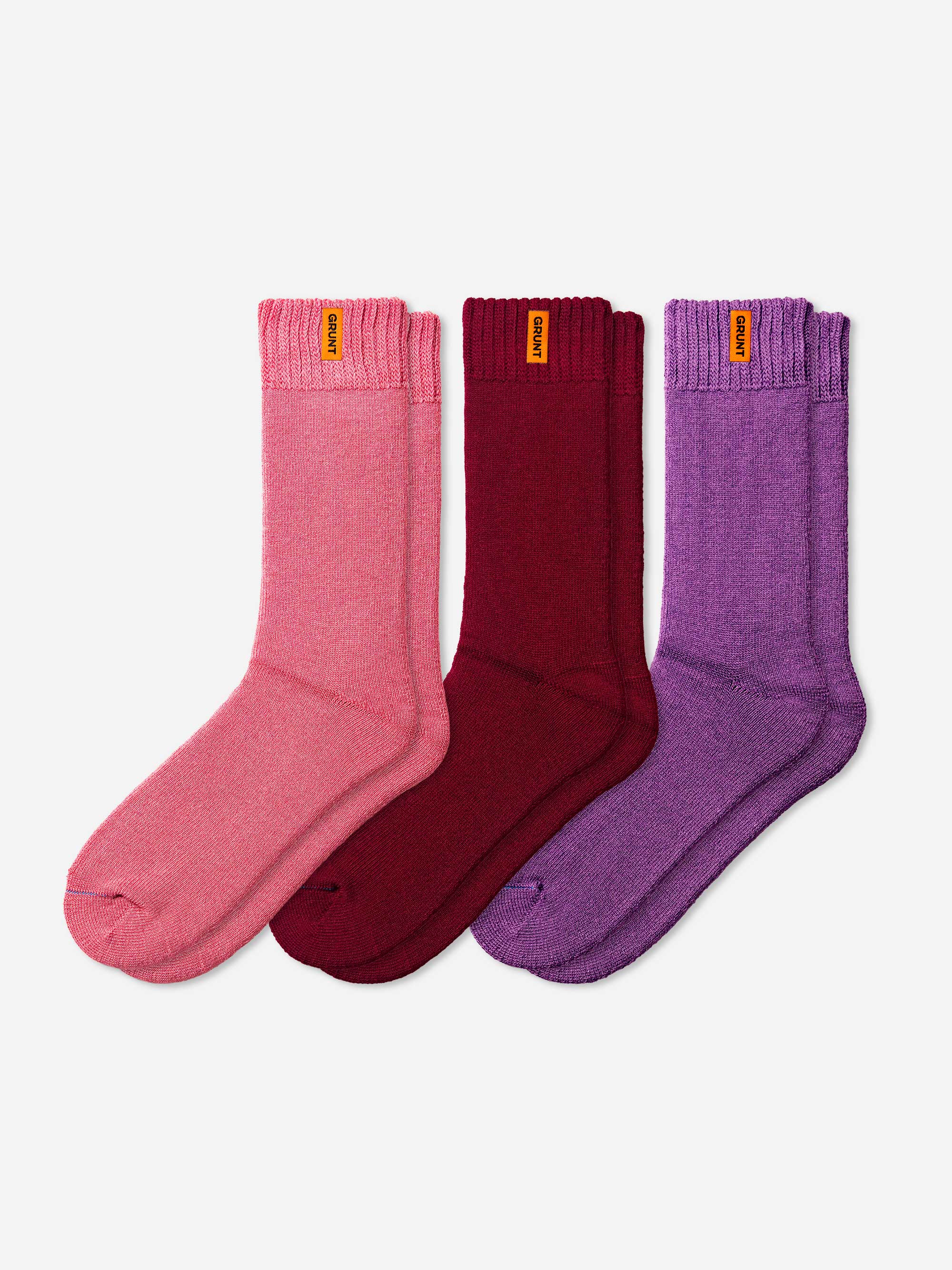 HD-1 // Bamboo Work Socks - Lady Tradie 3 Pack – Grunt